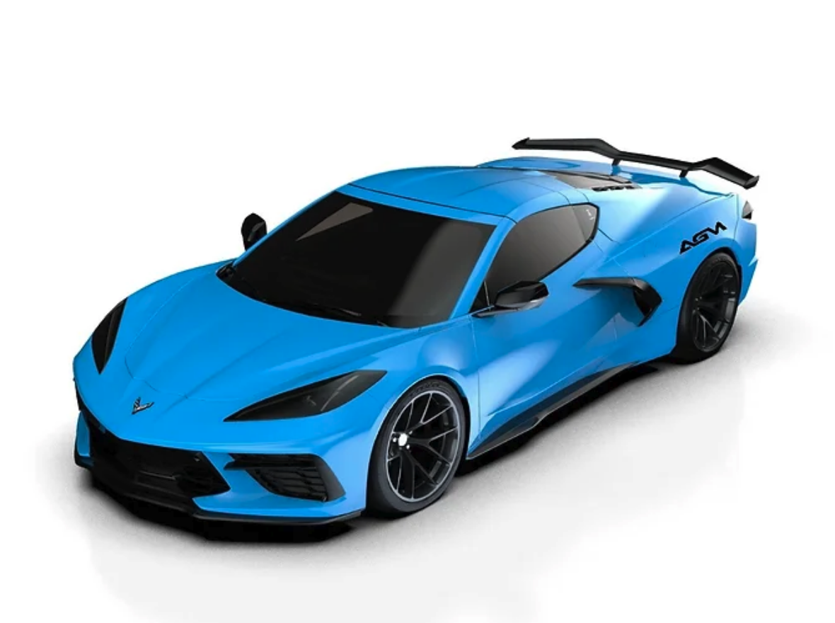 AGM C8 Corvette Carbon Fiber OEM Z06 Style Side Skirts – Corvette Care